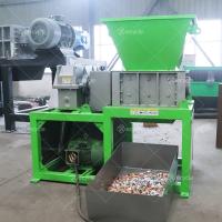 China Professional High Quality Small Crusher Machine Plastic Recycling Machine PP PE PVC Scrap Metal Mini Double Shaft Shredder for sale
