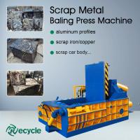 China Factory Direct Sale 30 Tons Waste Metal Recycling Hydraulic Scrap Metal Baler Baling Press Machine for sale