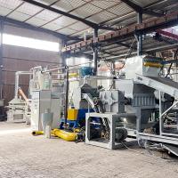 China 2024 High Efficiency Solar Photovoltaic Panel Recycling Machine Solar Panels Crushing Separating Machine For Recovery Metals for sale