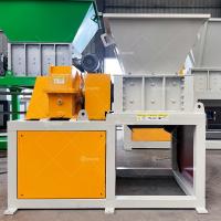 China China Factory Used PVC Waste Hard Plastic Barrel Mini Shredder Machine Mini Copper Wire Shredder Machine for sale