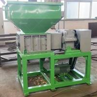 China Plastic/Metal/Wood/Paraffine Crushing Machines Double Bi-shaft Bottle Crusher Machine for sale
