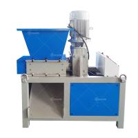 China Mini Metal Shredding Double Shaft Shredder Machine Waste Cable Copper Wire Metal Wire Mini Shredder for sale