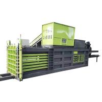 China Factory Price 400 Model Horizontal Hydraulic Compressor Scrap Metal Baler Machine For Recycling for sale