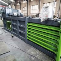 China Factory Price 400 Model Horizontal Hydraulic Compressor Scrap Metal Baler Machine For Recycling for sale