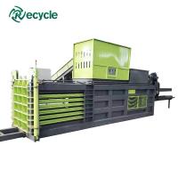 China Factory Price 400 Model Horizontal Hydraulic Compressor Scrap Metal Baler Machine For Recycling for sale