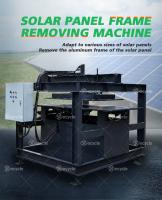 China Solar Panel Cell Sheet Frame Remove Machine Fully Automatic and Streamlined Design for sale