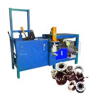 China Hot Sale Electric Waste Scrap Stator Motor Wrecker Cutting Copper Wire Pulling Cutting Cutter Recycling Machine for sale