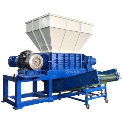 China Tire Crusher Tyre Shredder Recycling Machine Rubber Milling Machine Plastic Pet Bottle Waste Crusher Machine for sale
