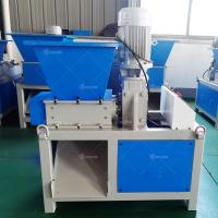 China Cheap Double Shaft Portable Mini Scrap Metal Shredder Machine Plastic Crusher Hard Drive Shredder for sale