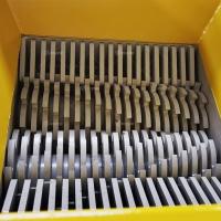 China Cheap Double Shaft Portable Mini Scrap Metal Shredder Machine Plastic Crusher Hard Drive Shredder for sale