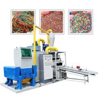 China Direct Factory Mini Small Model 400 Supply Waste Electric Wire Copper Rice Granulator Equipment Cable Wire Recycling Machine for sale