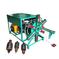 China 4KW Metal Recycling Engines Scrap Used Motor Separating Machine Cutting Electric Motor Coil Machine for sale