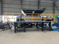 China Double Shaft Shredder for Shredding Metal and Plastic Scrap Iron in Kitchen Recycling for sale