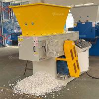 China Heavy Duty Single Shaft Shredder Plastic Lumps Buckets Pallets Shredding Machine for Sale for sale