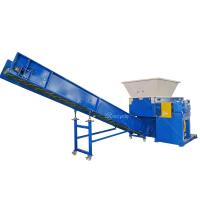 China Heavy Duty Single Shaft Shredder Plastic Lumps Buckets Pallets Shredding Machine for Sale for sale