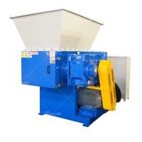 China Pet Bottles Aluminum Cans Shredding Double Shaft Shredder Machine/Waste Plastic Shredder Machine for sale