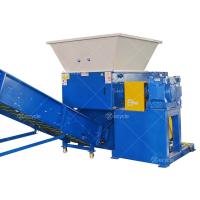 China Pet Bottles Aluminum Cans Shredding Double Shaft Shredder Machine/Waste Plastic Shredder Machine for sale