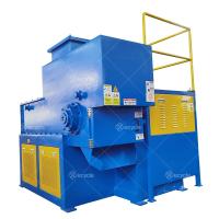 China 9CrSi Blades Material Double Shaft Shredder for Recycling Hard Drive and Waste Cable for sale