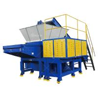China 9CrSi Blades Material Double Shaft Shredder for Recycling Hard Drive and Waste Cable for sale