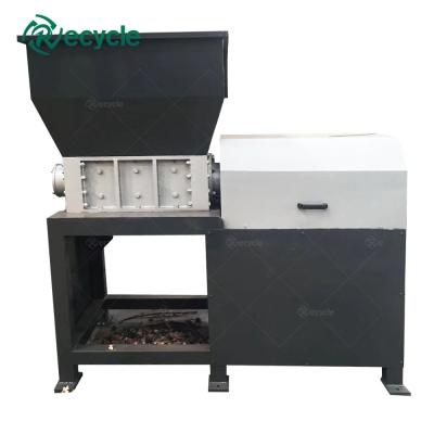 China Single Shaft Shredder for Scrap Metal Aluminum Cans Mini Shredding Machine 4kW Power for sale