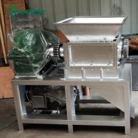 China Single Shaft Shredder for Scrap Metal Aluminum Cans Mini Shredding Machine 4kW Power for sale