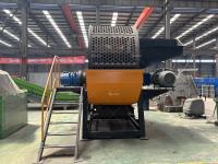 China Multifunctional Waste Material Shredder for Recycling Aluminum Cans Bales and Steel Chips for sale