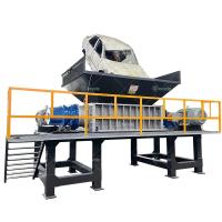 China Double Shaft Shredder Machine And Gear Core Components for Home Use and Manufacturing Plant Mini Twin Shaft Shredder for sale