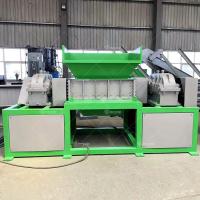 China Factory Direct Industrial Scrap Cardboard Metal Plastic Double Shaft Shredder Machine For Recycling Wastes for sale