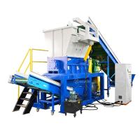 China Customizable Metal Shredding Crusher for Waste Plastic Scrap Wood Tires Rubber Fabric for sale