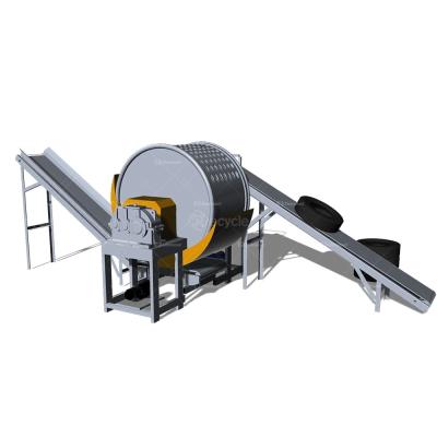 China Double Shaft Tire Tyre Plastic Cardboard Metal Rubber Shredder Machine for sale