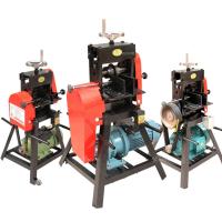 China 110V/230V/240V/380V 50/60Hz Voltage Red Blue Cable Wire Cutting Strip Machine for Wires for sale
