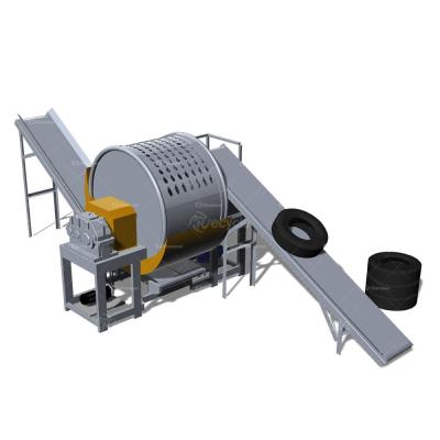 China Multifunctional 3600x1500x2200mm Tire-Shredding Machine for Scrap Metal Recycling for sale