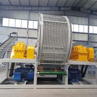 China Multifunctional 3600x1500x2200mm Tire-Shredding Machine for Scrap Metal Recycling for sale