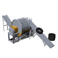 China Tyre Rubber Shredder Steel Scrap Shredder Iron China Metal Shredding Machine for sale