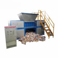 China Double Shaft Shredder for Shredding ABS Plastic Scrap Steel Waste Products Efficiently for sale