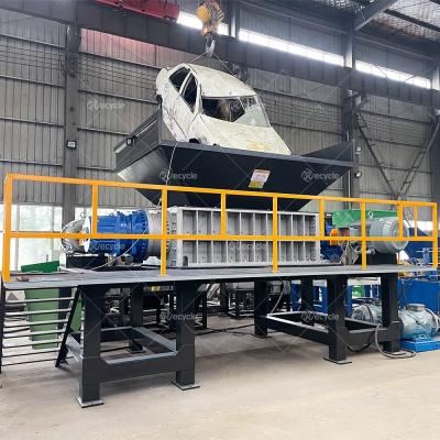 China 9CrSi/D2/SKD-11 Blades Material Textile Shredder Machine for Plastic Film Recycling for sale