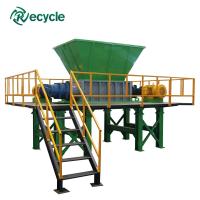 China Retail Multi Functional Big Capacity Twin Shaft Metal Shredder Machine 3600x1500x2200mm for sale