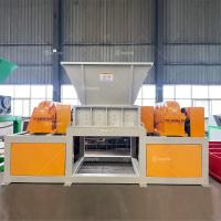 China Professional Metal Wood Plastic Tire Industrial Recycling Shredding Double Shaft Shredder Machine for sale