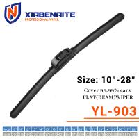 China Carbon Steel Boneless Wipers Durability Windscreen Wipers Online for sale