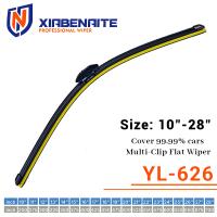 China Flexible Black Car Wipers: Durable Replacement Wiper Blades for Clear Vision for sale