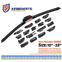 China All Weather Automotive Front Windshield Wiper Featuring Corrosion Resistant Frame and Rubber Blade for Water Removal for sale
