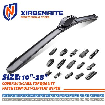 China High-Efficiency Wiper Blades: Natural Rubber Car Wiper Set for Crystal Clear Vision for sale