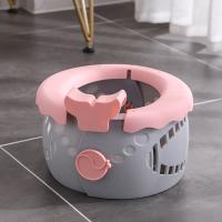 China Baby Toilet Serenity Blue Sakura Pink Solid PP TPE Potty Seats with Customized Logo for sale