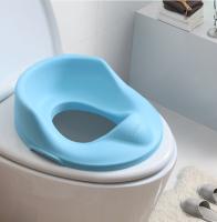 China Soft Childrens Potty Seats Solid Pattern Type In Gray/Pink/Blue for sale