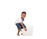 China Print Pattern Baby Potty Toilet with Cradle Style EN71 Test Certified for sale