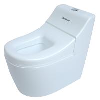 China Print Pattern Baby Potty Toilet with Cradle Style EN71 Test Certified for sale