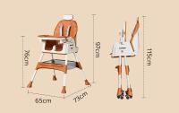 China Adjustable Baby Feeding Chair Kids Dining Multi-function Seat China Supplier for sale
