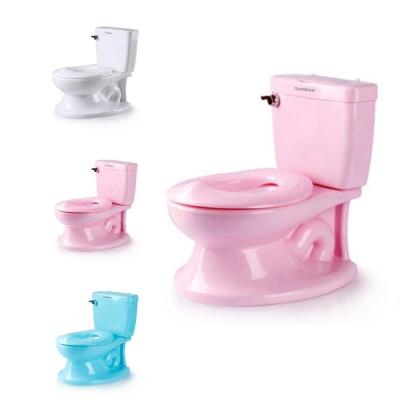 China Solid Blue White Pink Baby Toilet Potty Trainer with EN71 Test Certification for sale