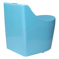 China Blue Plastic Baby Training Potty Seat with Custom Logo EN-71 Certified Lightweight at 2.1kg for sale
