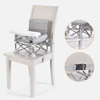 China Portable Foldable Baby Dining Chair Booster Seat Customized Logo Lightweight for sale